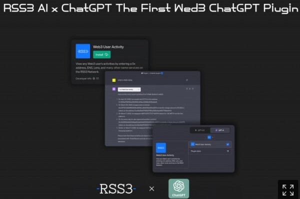 RSS3, 웹3 시대 선두주자 챗GPT 플러그인으로 블록체인-AI 융합